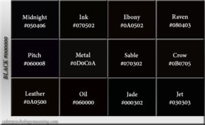 Meaning of Color Black - Symbolism, Psychology & Personality