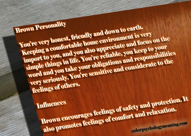 Meaning of Color Brown - Symbolism & Psychology