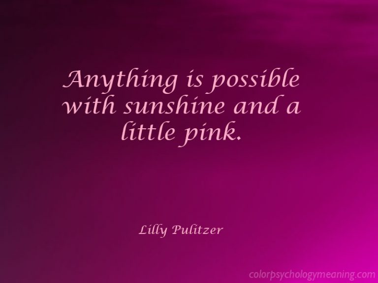 Meaning of Color Pink - Symbolism, Psychology & Personality